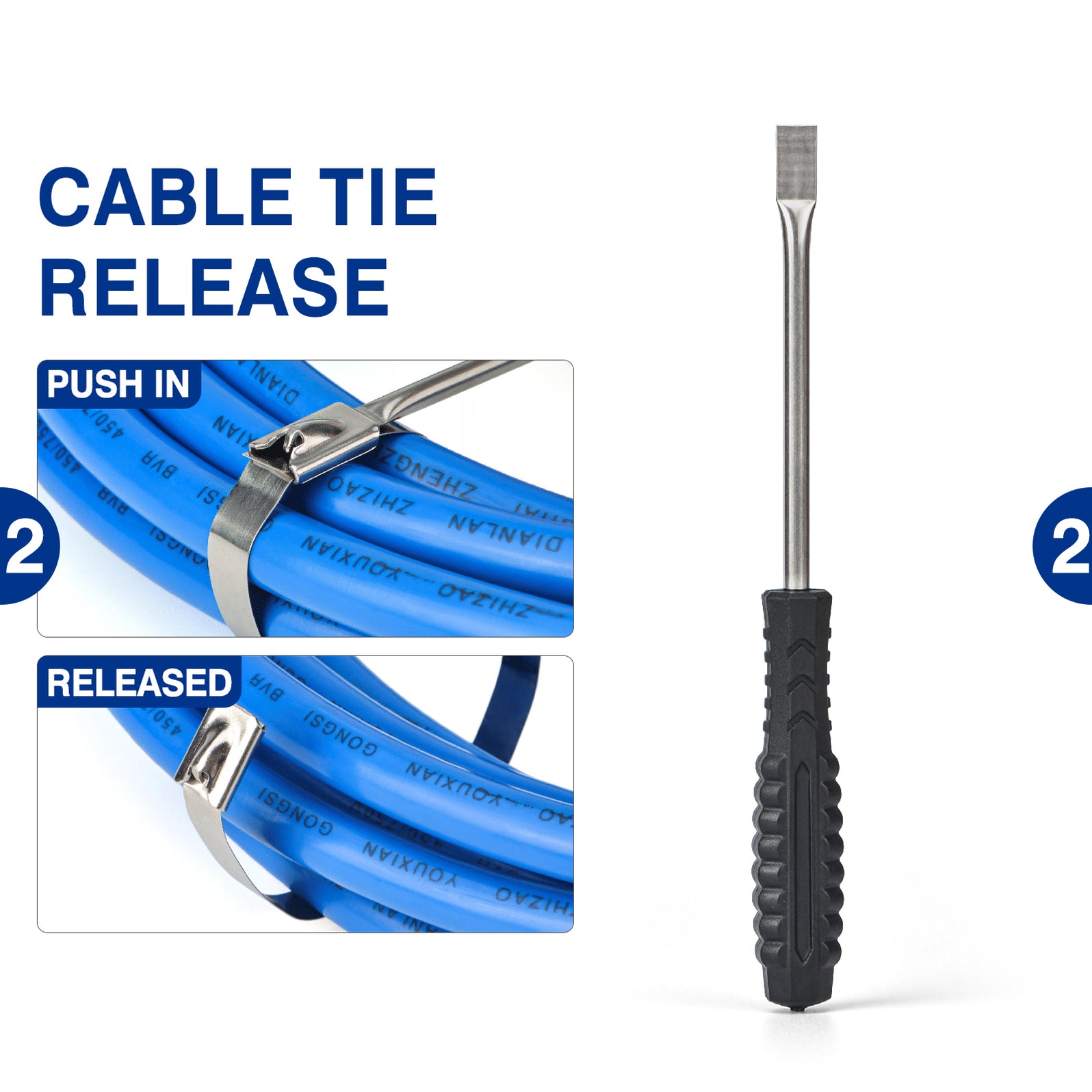 WCT-319 Stainless Steel Cable Tie Gun for Fastening & Cutting up ...