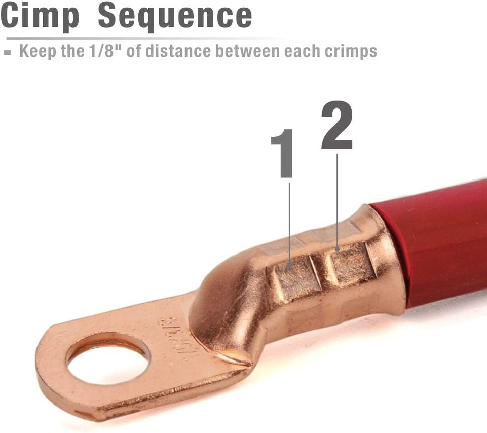 IWS-1040S Battery Cable Lug Terminal Crimping Tool — IWISS TOOLS
