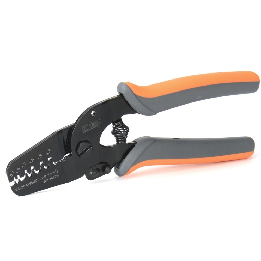 Mini Micro Open Barrel Crimping Tools for JAM, Molex, Tyco, JST — IWISS ...