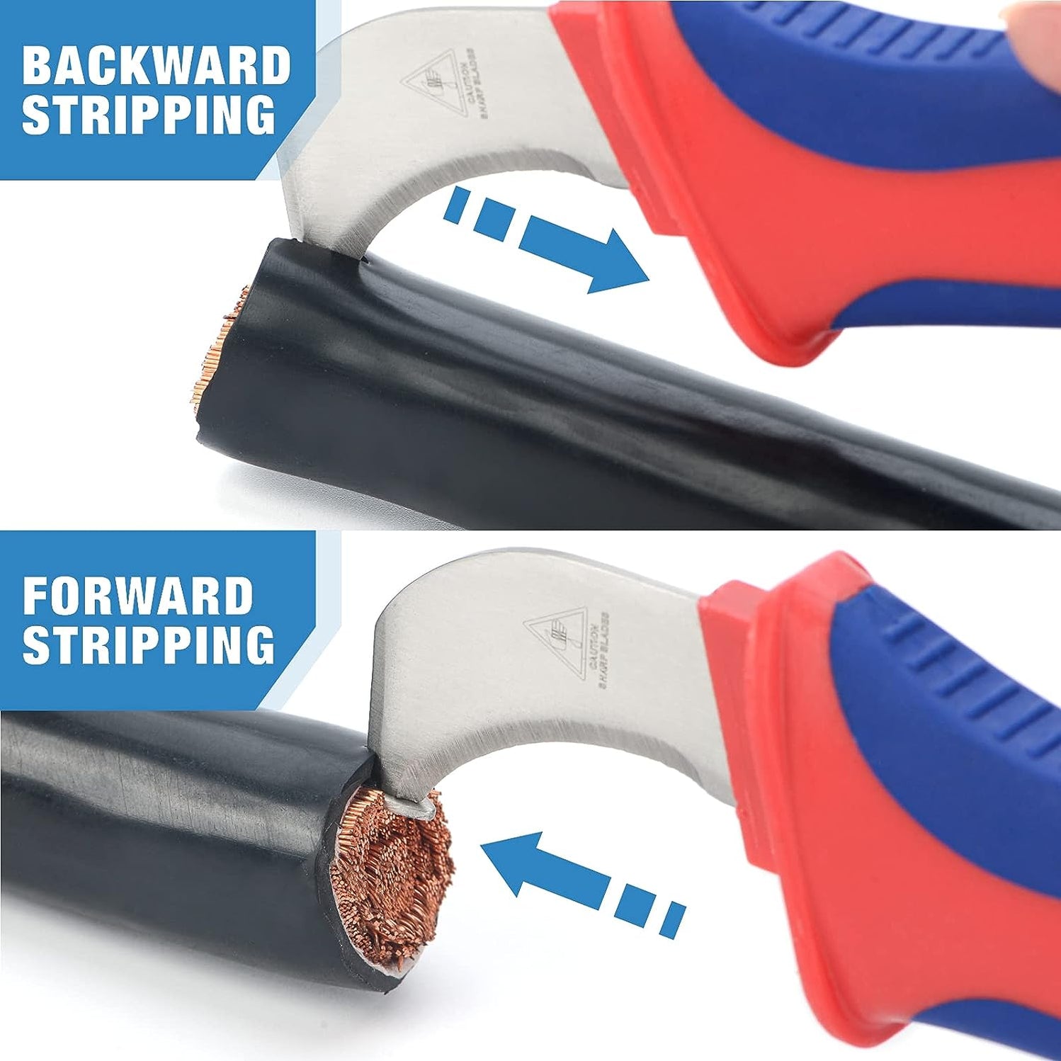 Utility Knife for Cable Skinning, Wire Insulation Dismantling Knife ...