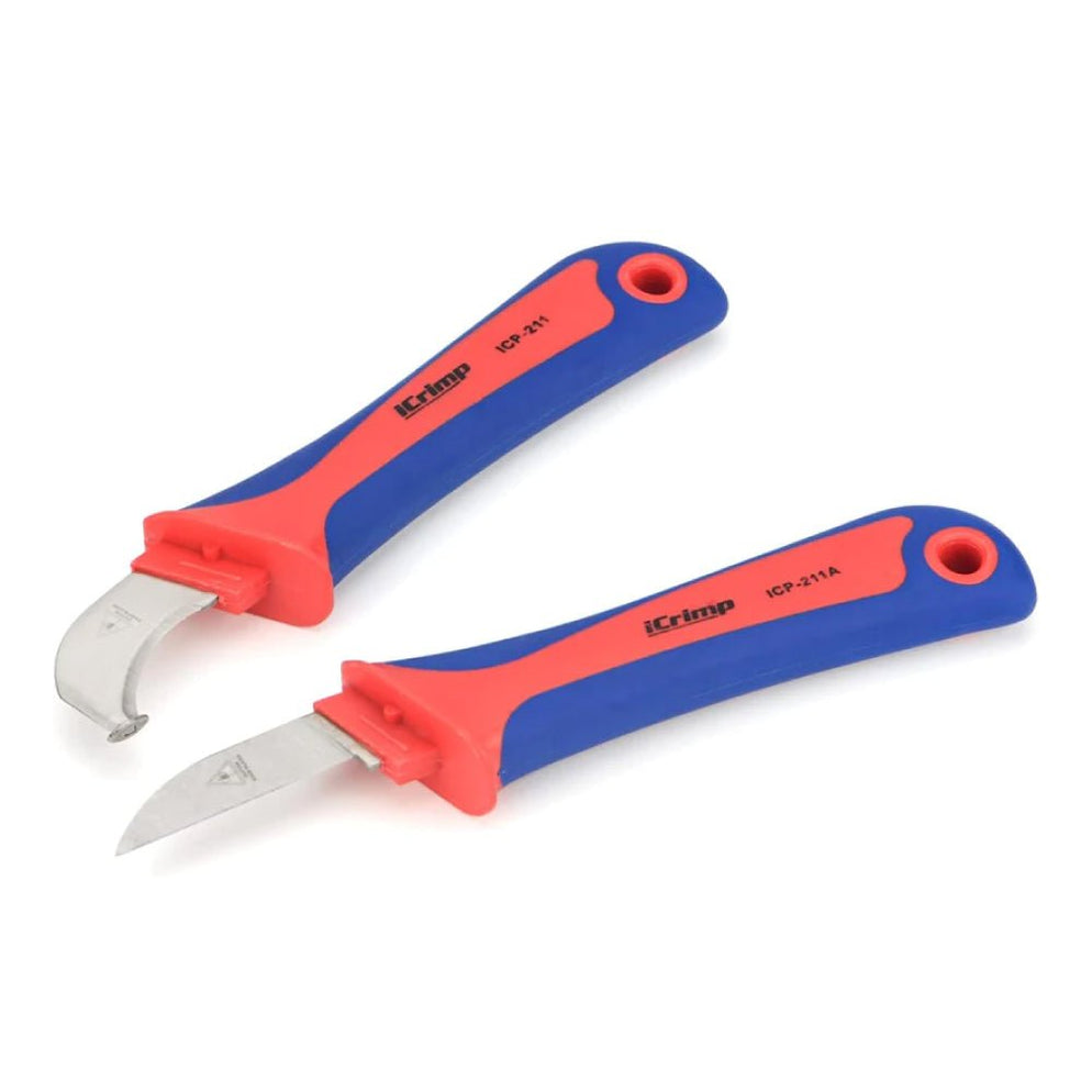 ICP-211 ICP-211A Utility Knife for Cable Skinning, Wire Insulation Dis ...