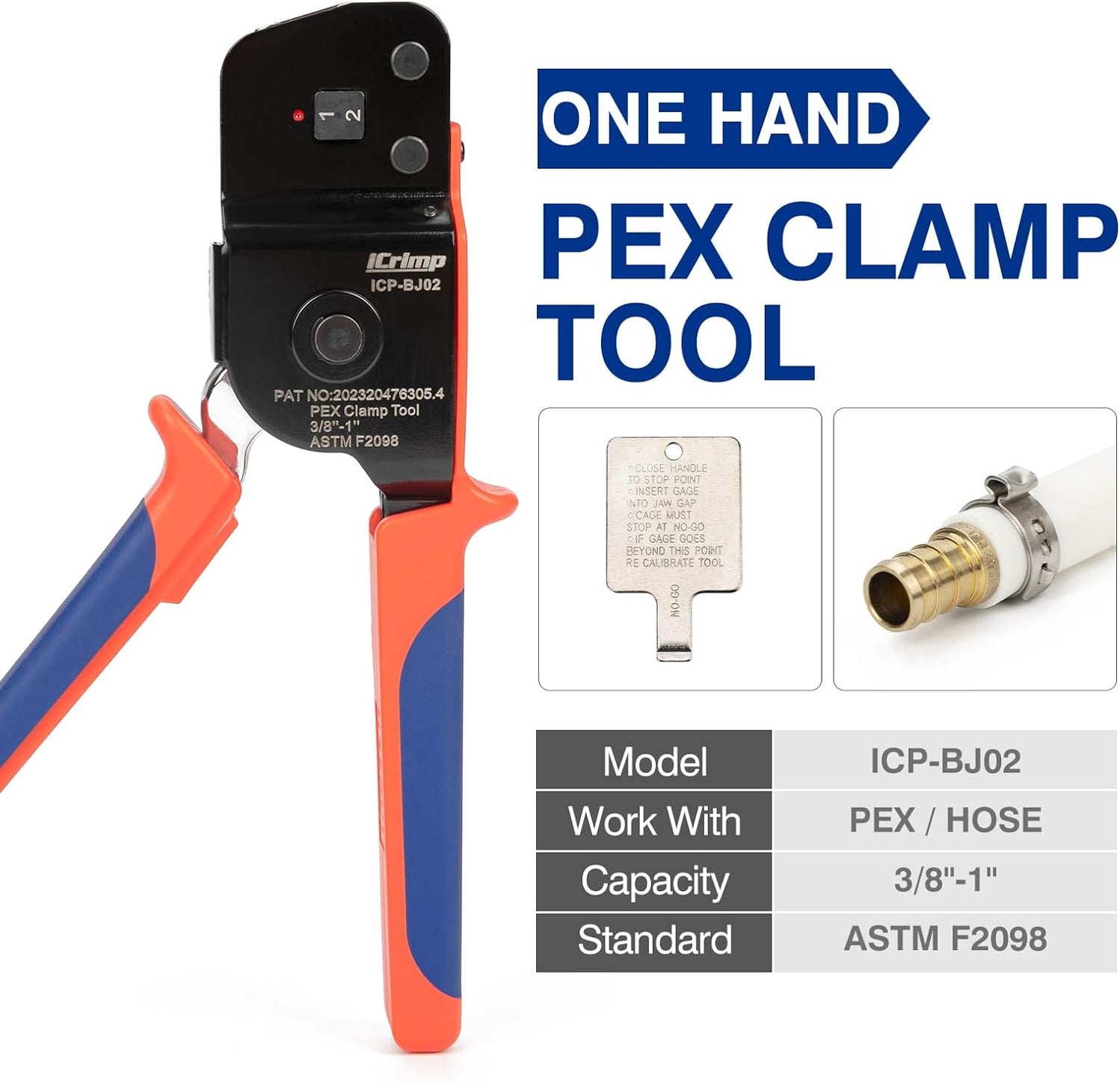 Wholesale Price for PEX Clamp Cinch Tool, One Handed PEX Crimping Tool — IWISS TOOLS