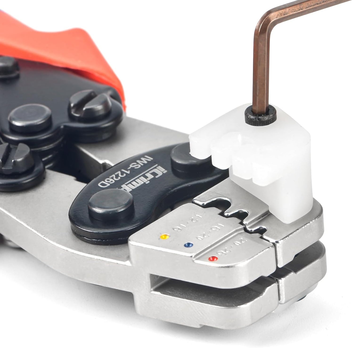 Crimpador para emendas ambientais de baixo perfil Raychem TE MiniSeal — IWISS TOOLS