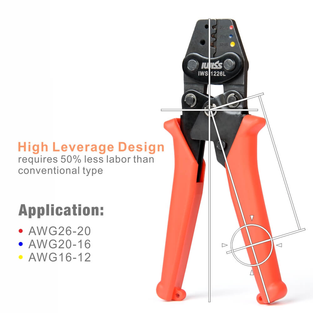 IWS-1226L Crimping Tools for Raychem TE Miniseal Low Profile Environme ...