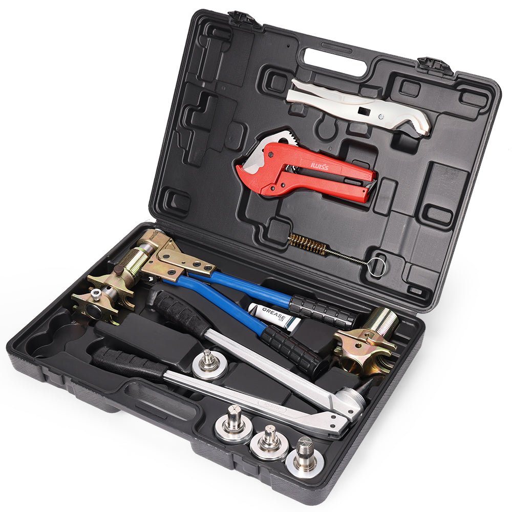 Manual Pipe Axial Press Sliding Tool For S3.2 S4 PEX/PAP Pipe — IWISS TOOLS