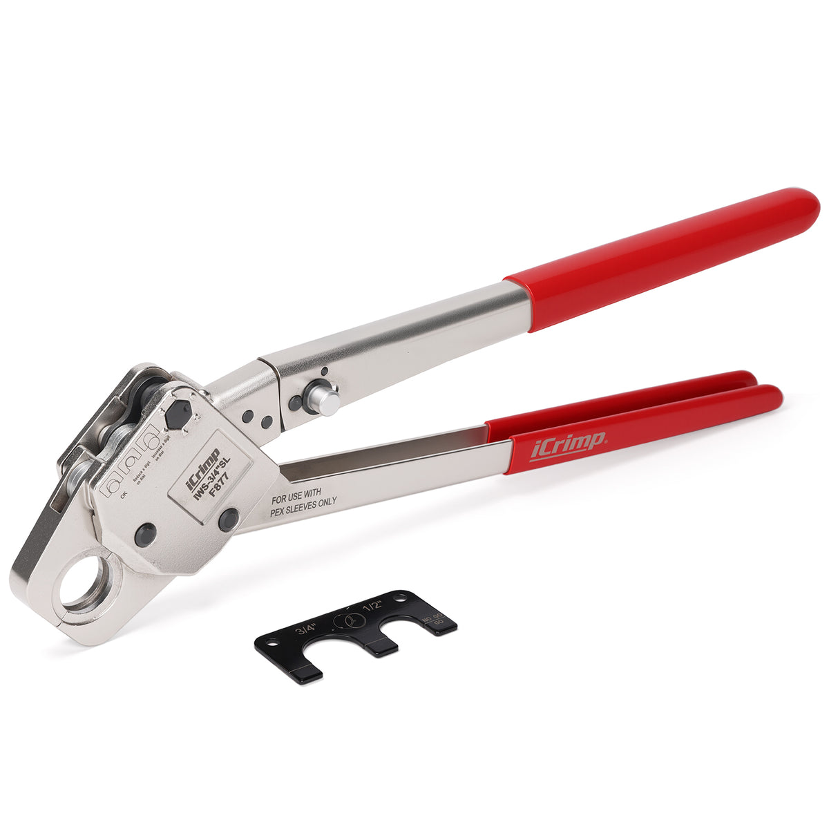 SL 3/4" ASTM F877 Angle SS Sleeves Crimping Tool — IWISS TOOLS