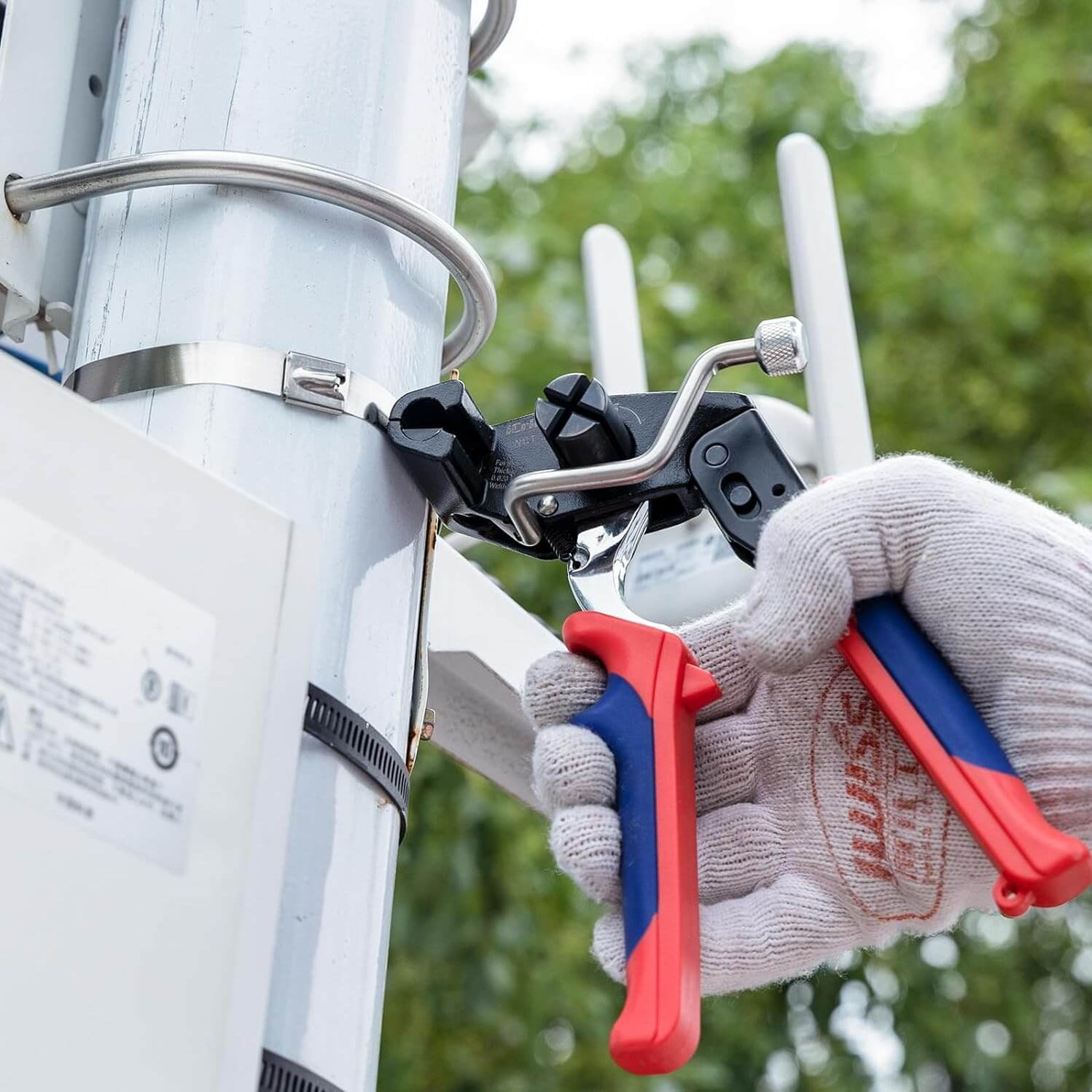 Stainless Steel Cable Tie Gun — IWISS TOOLS