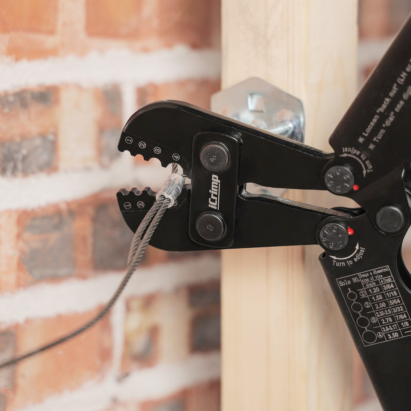 Wire Rope Crimping Tool Kit with Wire Rope Swager at Wholesale Price ...