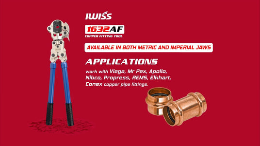 7 RLS/Zoomlock Fitting Press Tool Copper Fitting Crimping Tool — IWISS ...